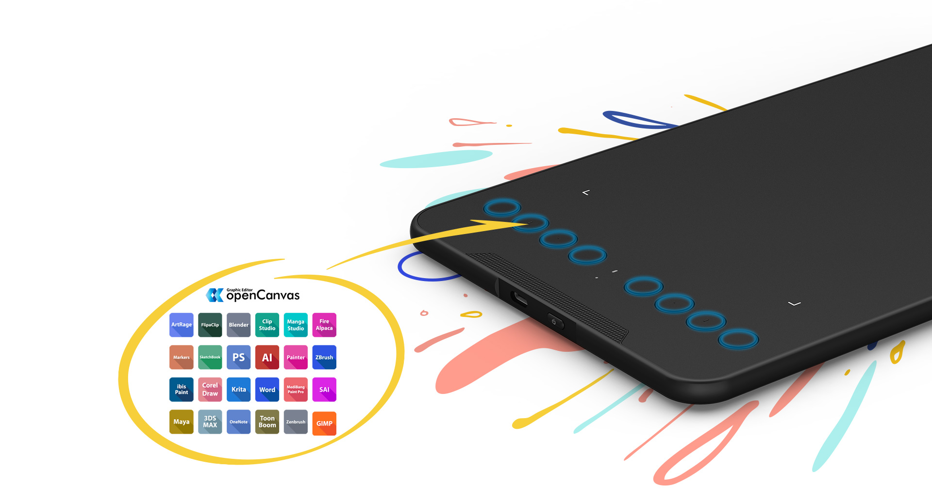 Deco mini 7 Wireless Portable Digital Art Tablet | XP-Pen official Store