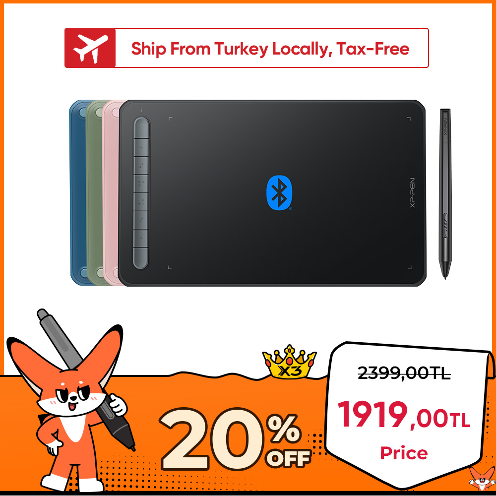 Deco MW Bluetooth Graphic Tablet | XP-Pen official Store